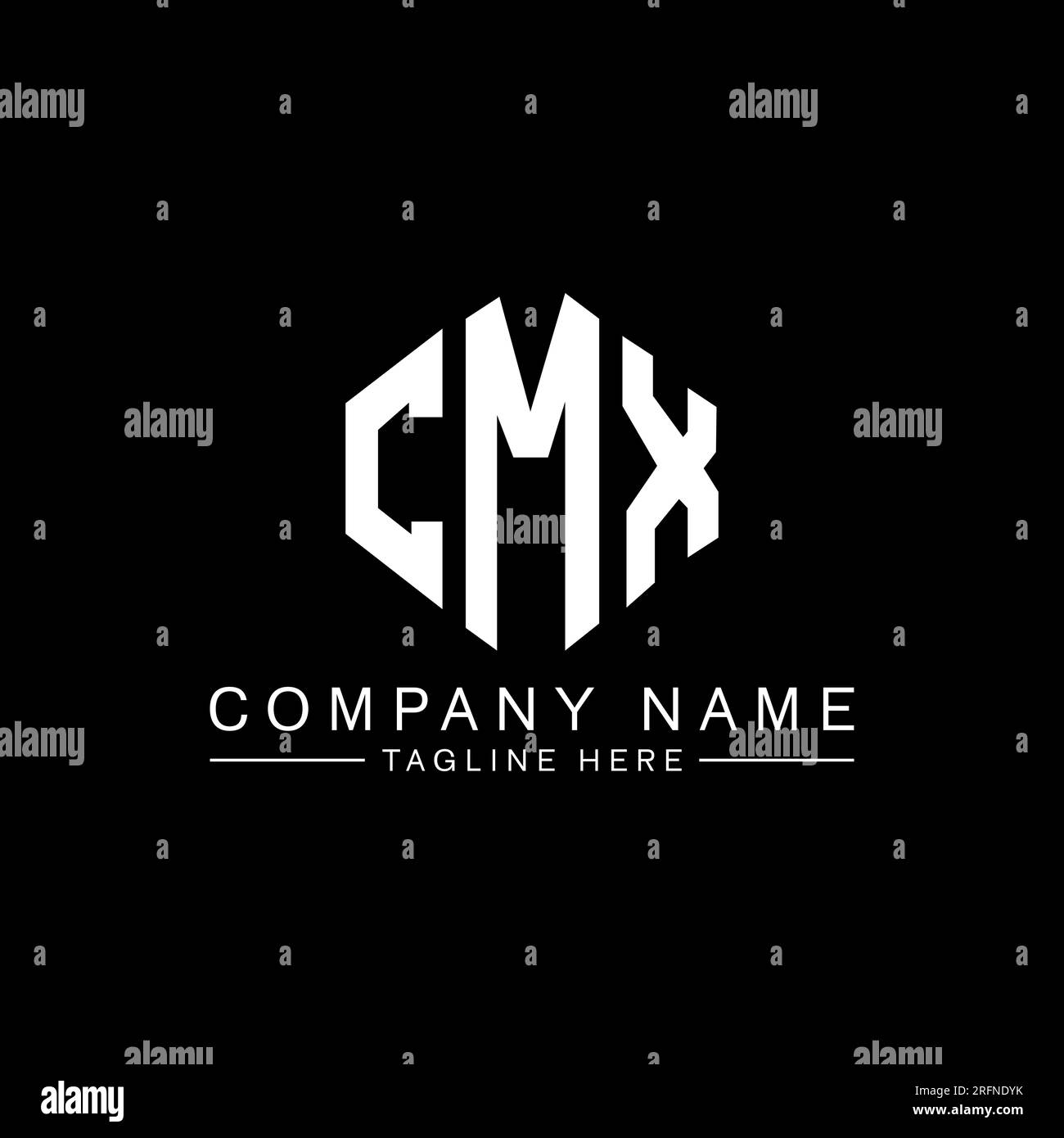 Cmx logo design Black and White Stock Photos & Images - Alamy