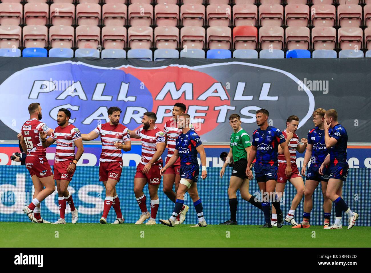 Abbas miski wigan warriors 2023 hull kr hi-res stock photography and ...