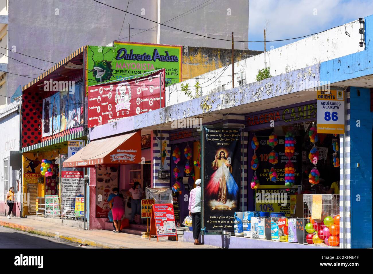Centro merida mexico hi-res stock photography and images - Alamy