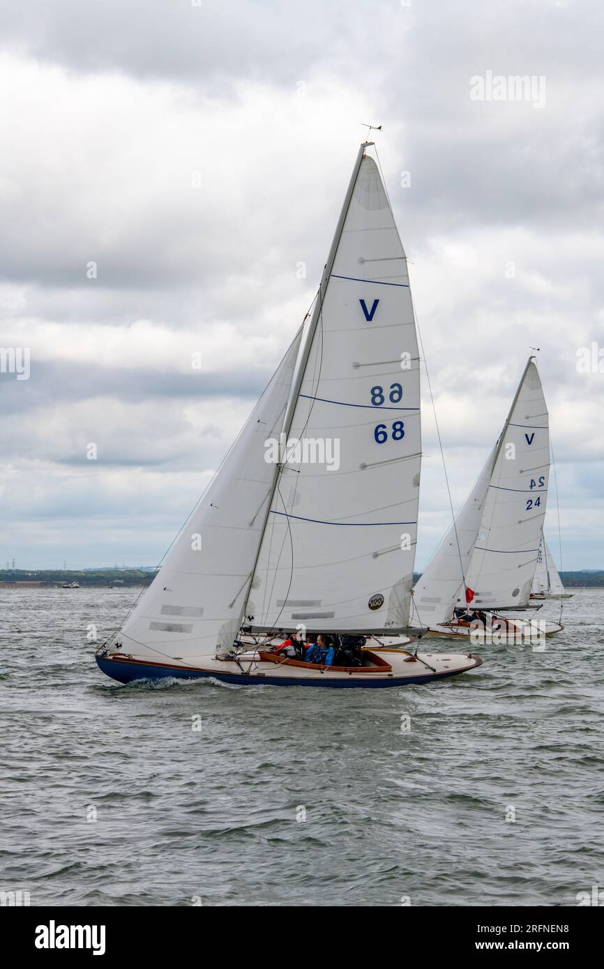 cowes week 2023. cowes week sailing. cowes week regatta, isle of wight ...