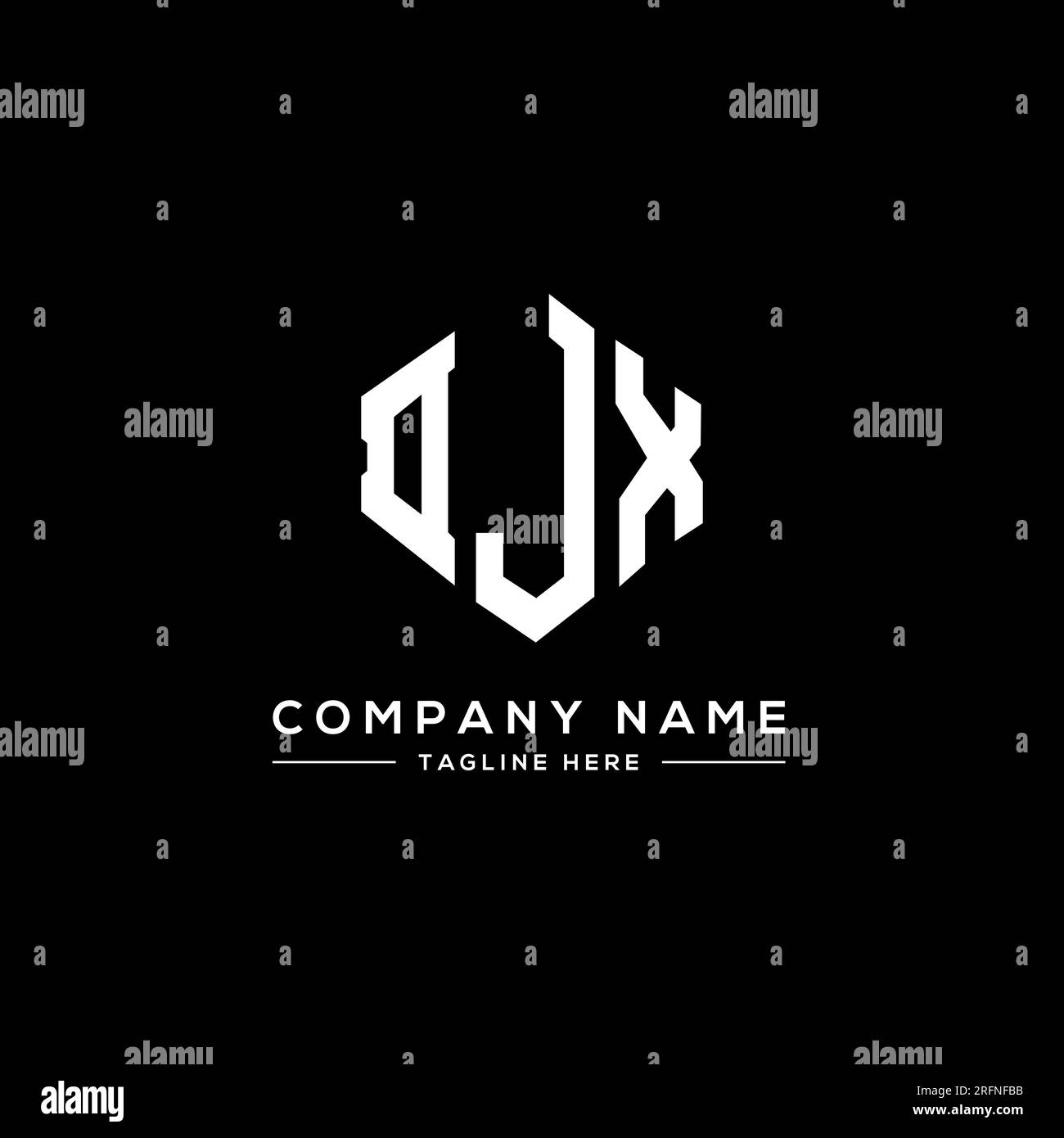 Djx business logo hi-res stock photography and images - Alamy