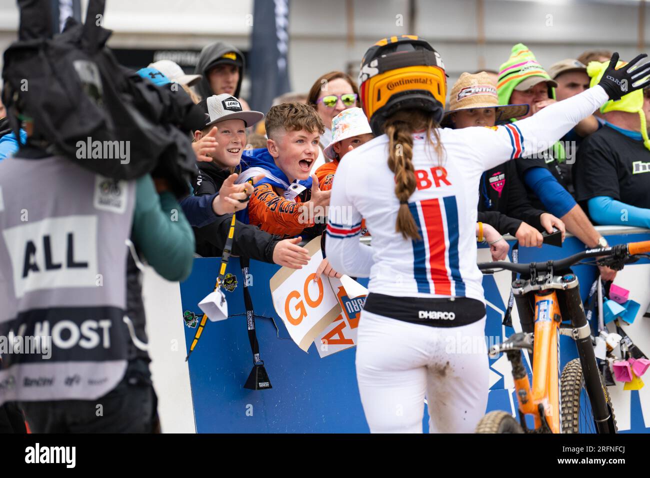Fort William, Scotland, UK. 4th Aug, 2023. Great Britains Aimi Kenyon ...