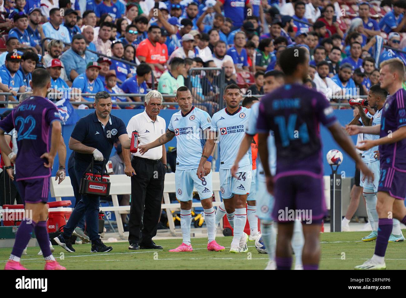 Frisco, Texas, United States: Cruz Azul's coach Ricardo ''El Tuca ...