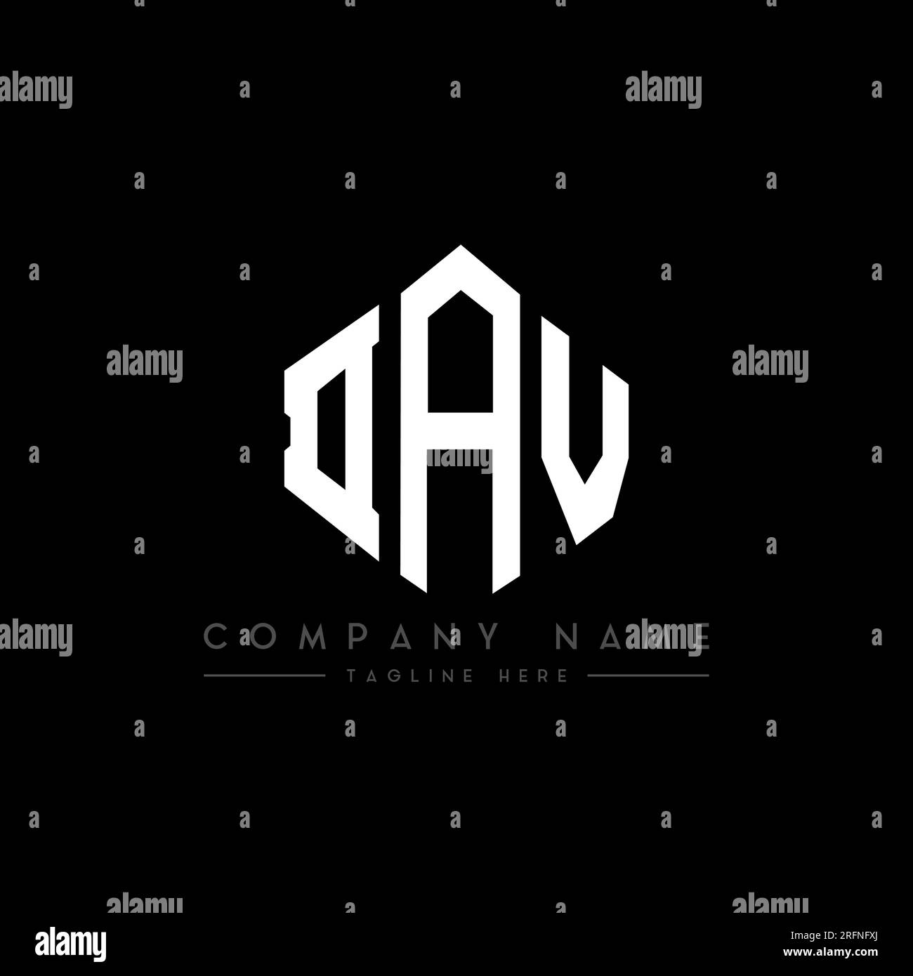 DAV Letter Logo Design With Polygon Shape DAV Polygon And Cube Shape dav-letter-logo-design-with-polygon-shape-dav-polygon-and-cube-shape