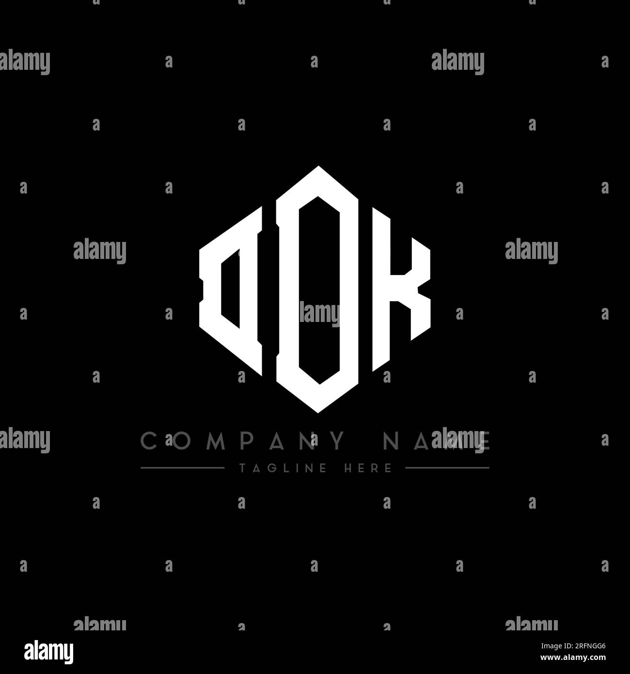 DDK letter logo design with polygon shape. DDK polygon and cube shape ...