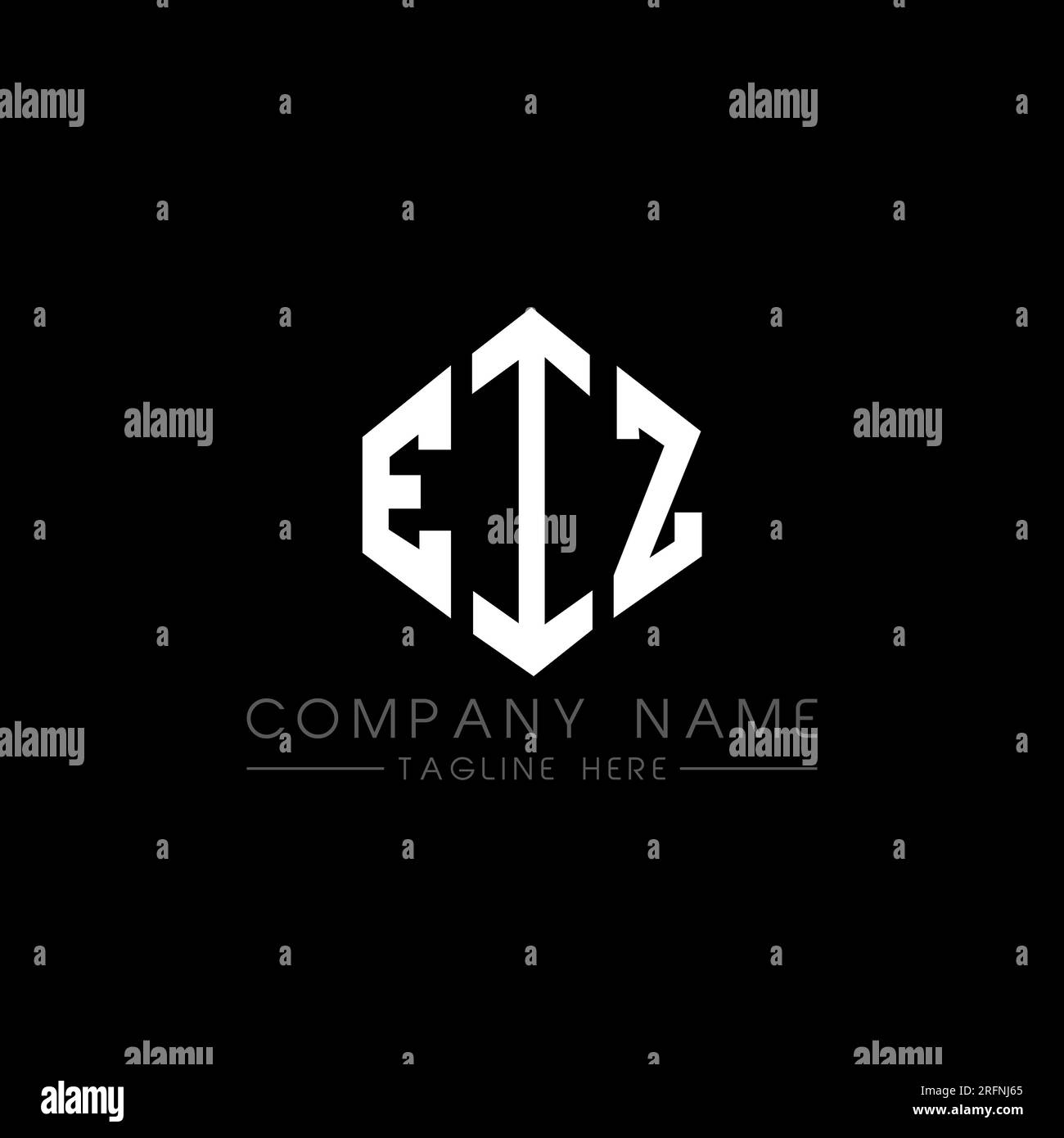 Eiz logo design hi-res stock photography and images - Alamy