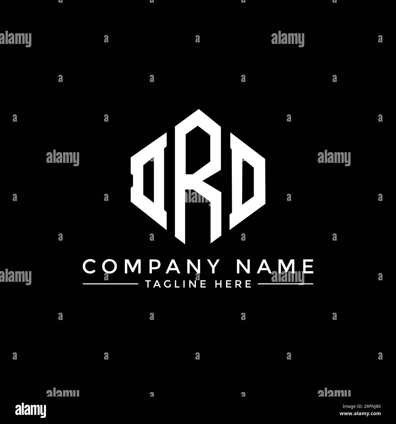 DRC letter logo design with polygon shape. DRC polygon and cube shape ...