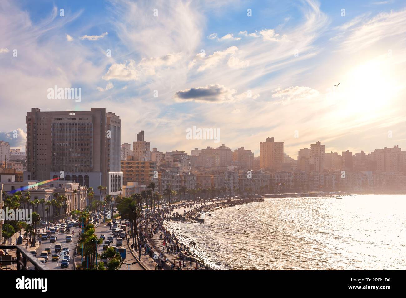 Aerial view of alexandria hi-res stock photography and images - Alamy