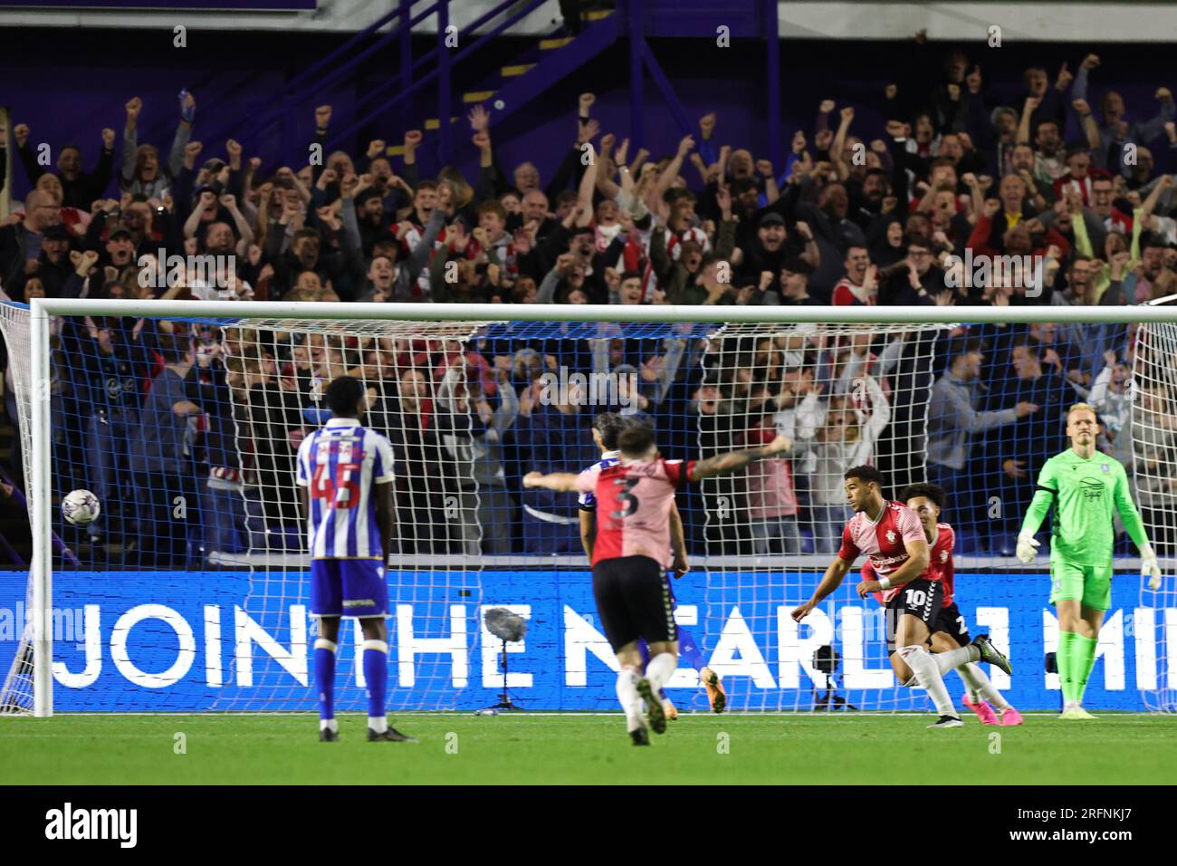 Che Adams of Southampton scores to make it 1-2 during the Sky Bet ...