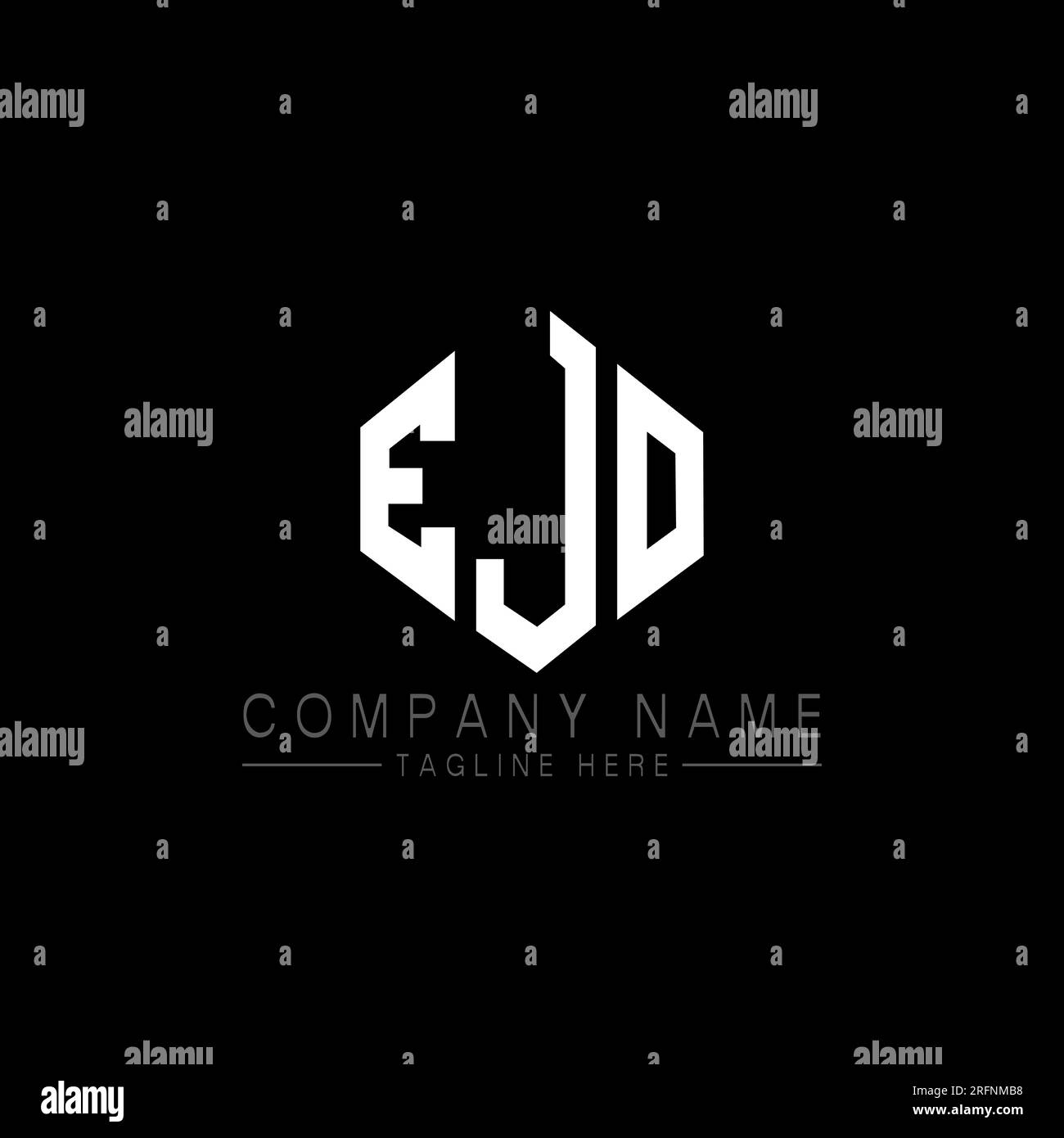 Ejo logo design hi-res stock photography and images - Alamy