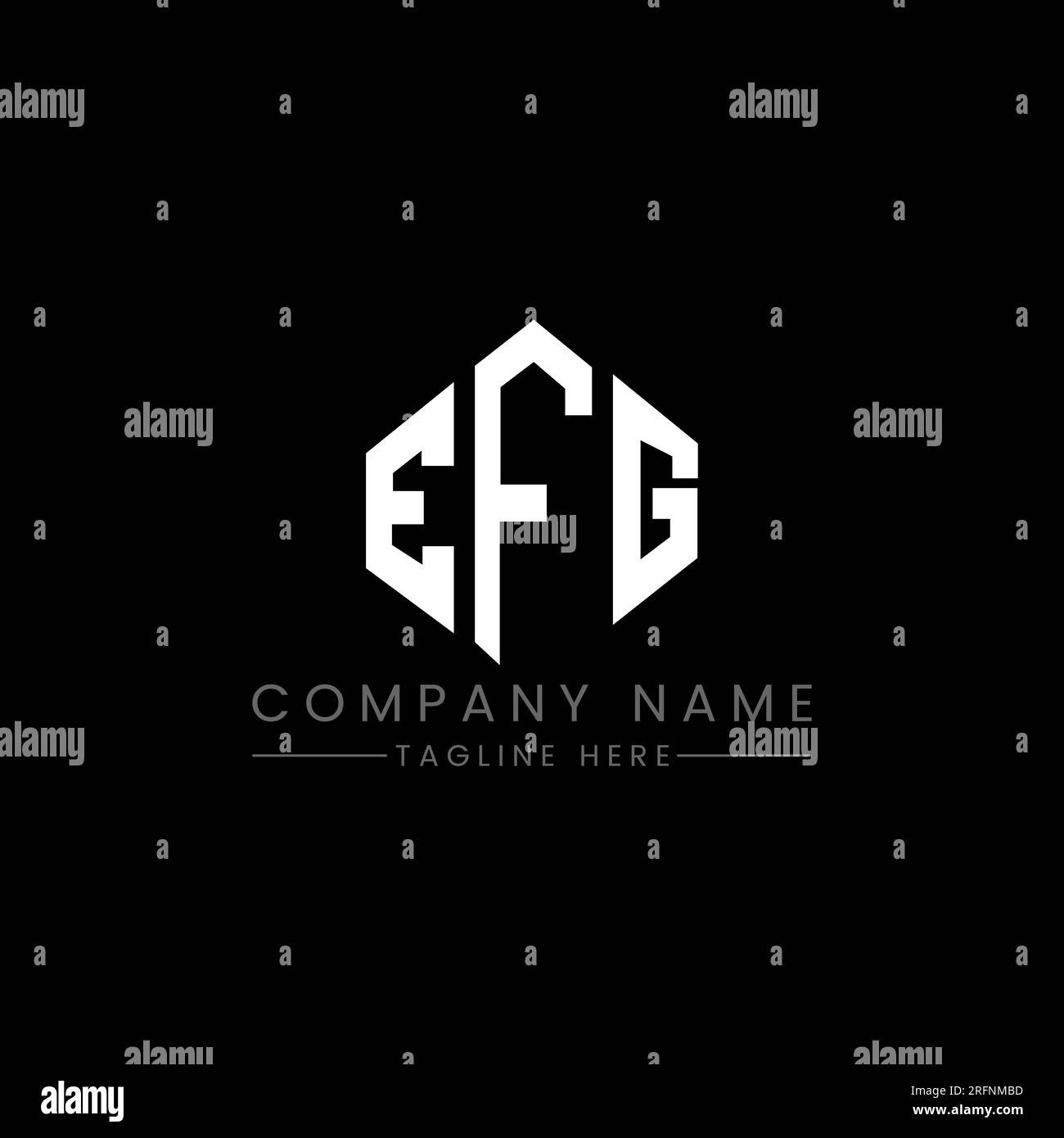 EFH, EFH logo, EFH letter, EFH polygon, EFH hexagon, EFH cube, EFH ...