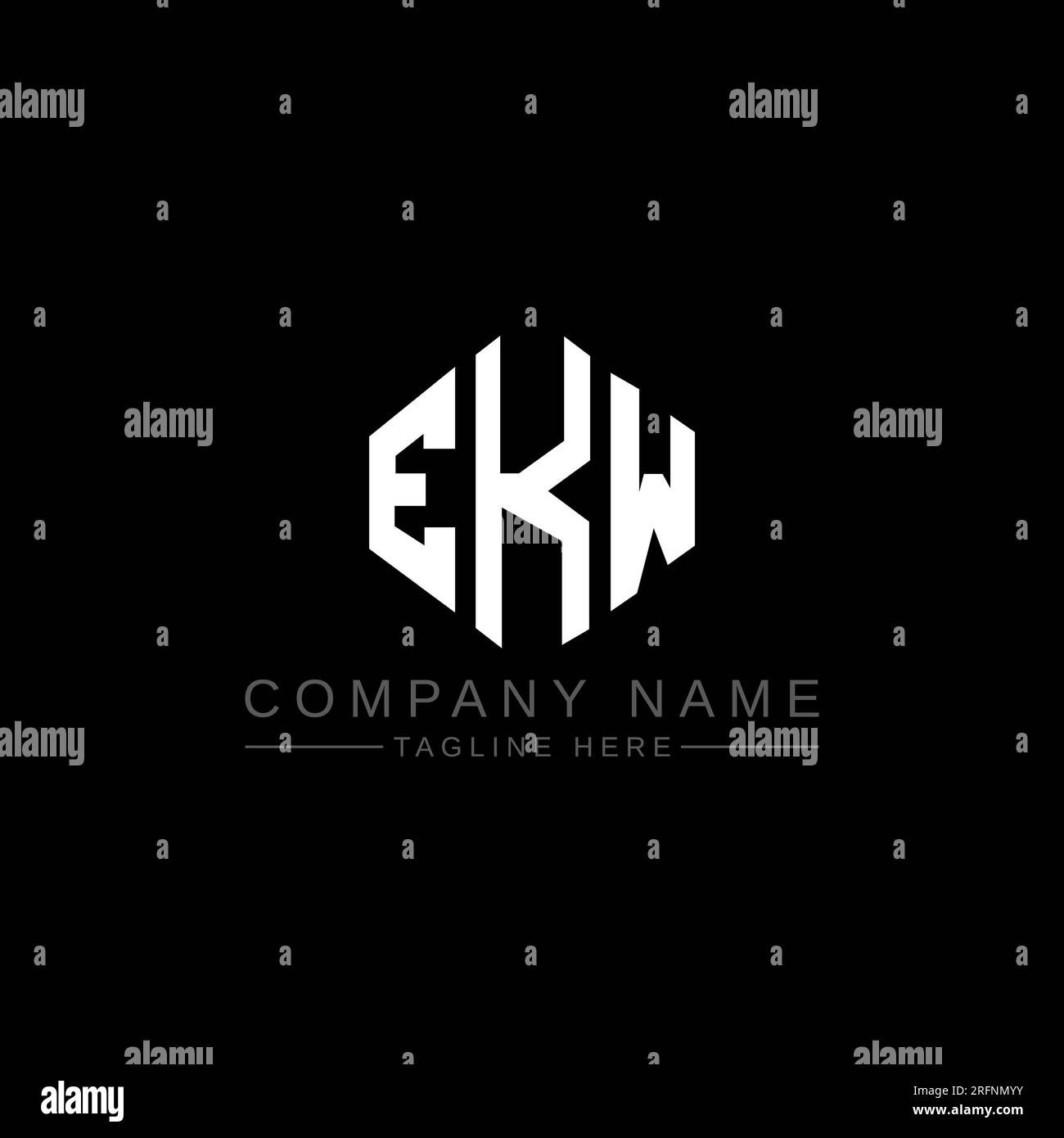 Ekw logo design hi-res stock photography and images - Alamy