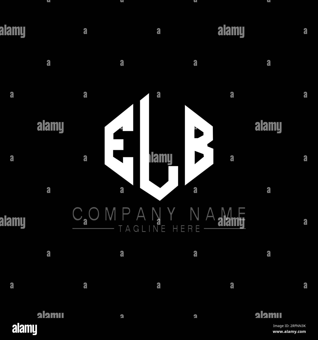 EJB letter logo design with polygon shape. EJB polygon and cube shape logo design. EJB hexagon ...