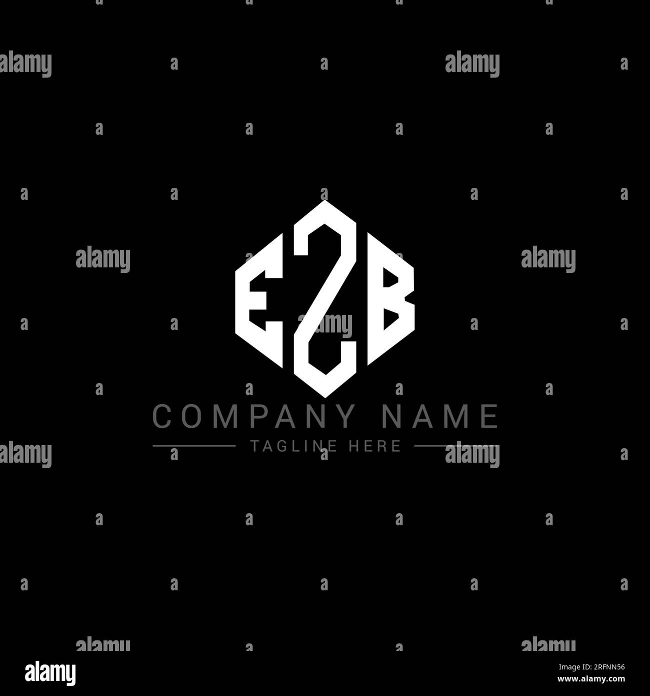 EZC, EZC logo, EZC letter, EZC polygon, EZC hexagon, EZC cube, EZC ...