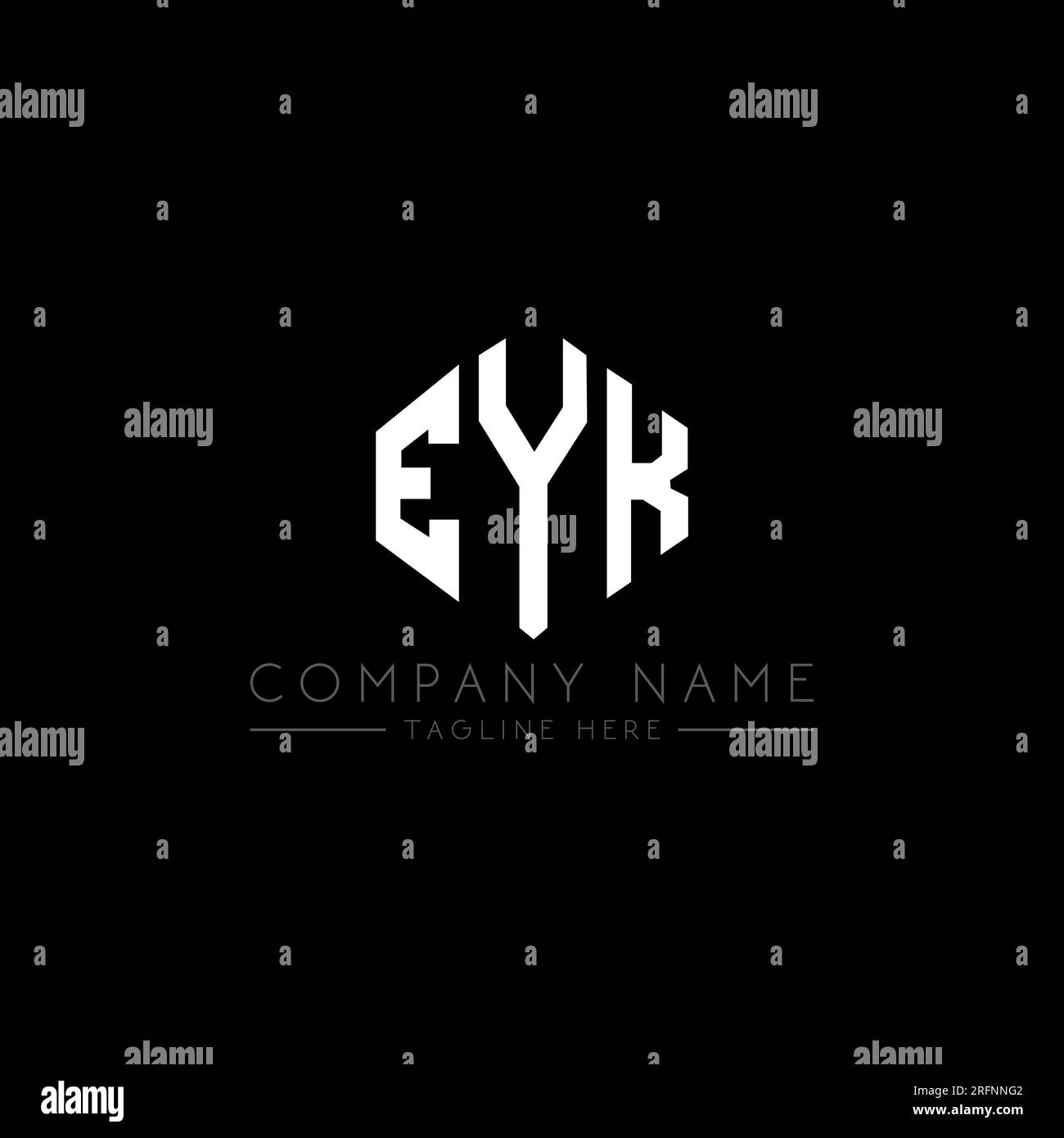 Eyk logo design hi-res stock photography and images - Alamy