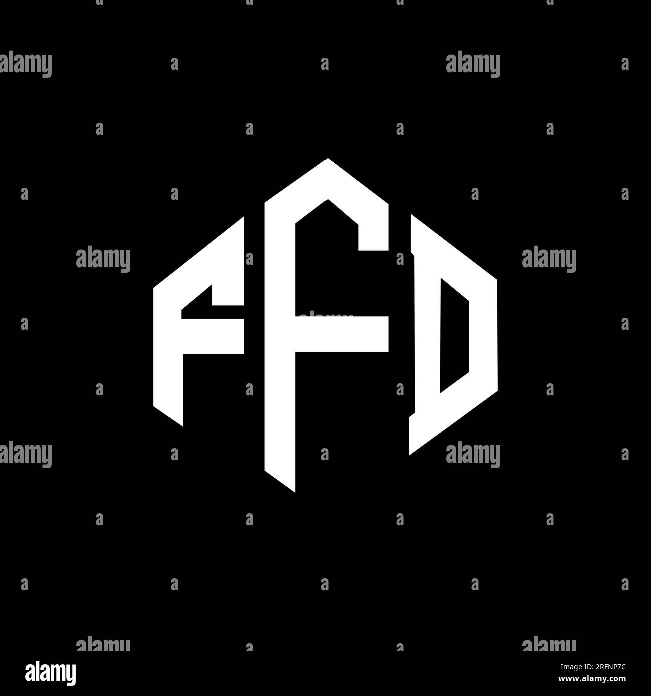 Ffd logo design hi-res stock photography and images - Alamy
