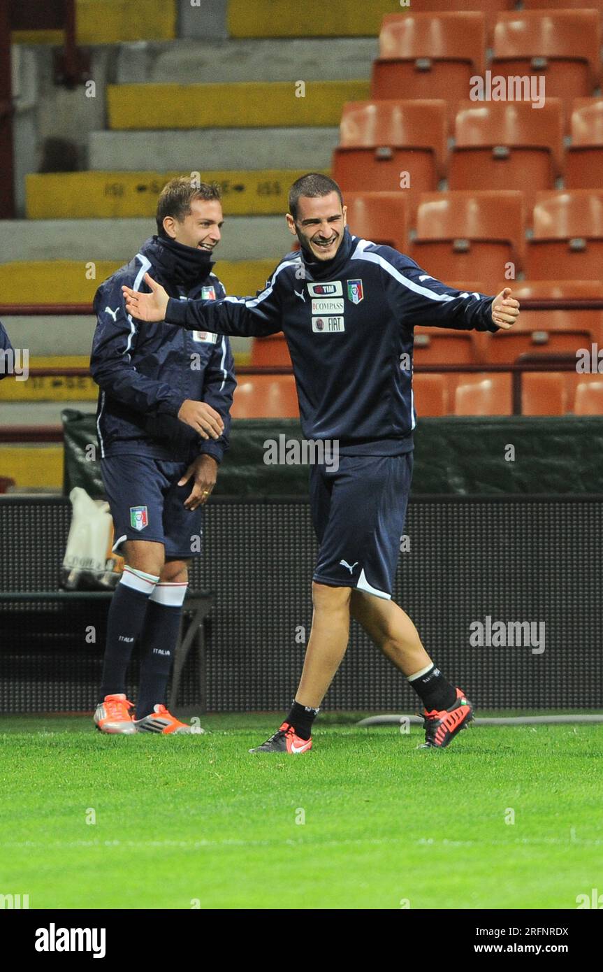 Leonardo bonucci italy national team hi-res stock photography and ...