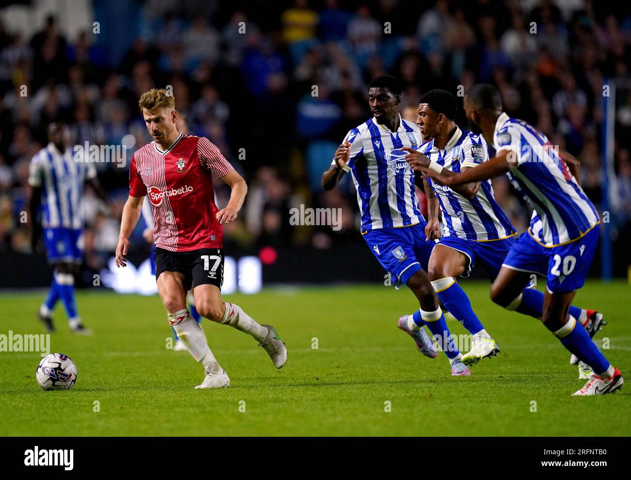 Sheffield wednesday stuart armstrong hi-res stock photography and ...