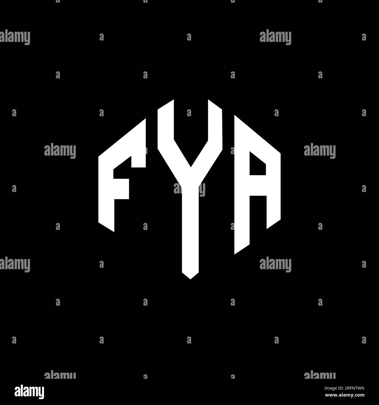 Fya logo design hi-res stock photography and images - Alamy