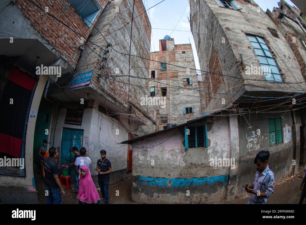 The Stranded Pakistanis Relief Camp at Dhaka's Mohammadpur, popularly ...