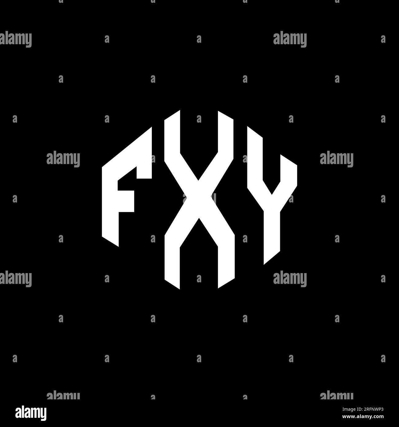 Fxy font Stock Vector Images - Alamy