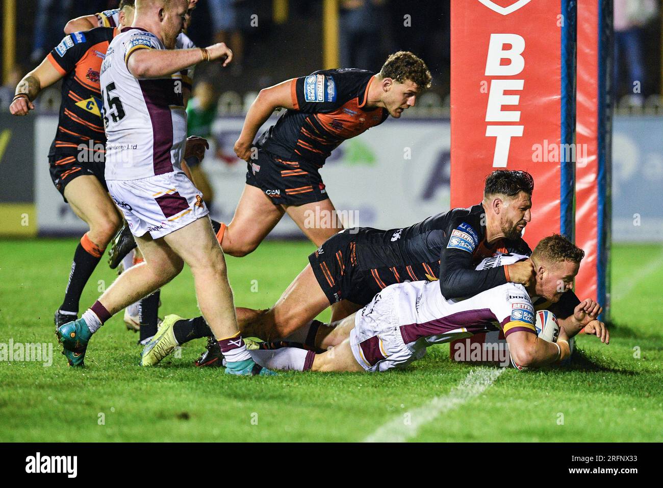 Castleford, UK. 4th August 2023 Former Castleford Tigers player Adam ...