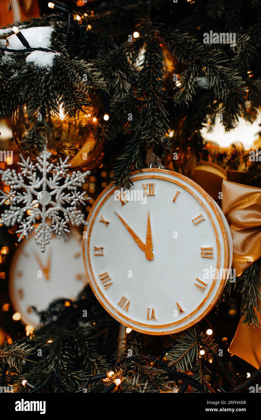 Christmas Clock Wallpaper