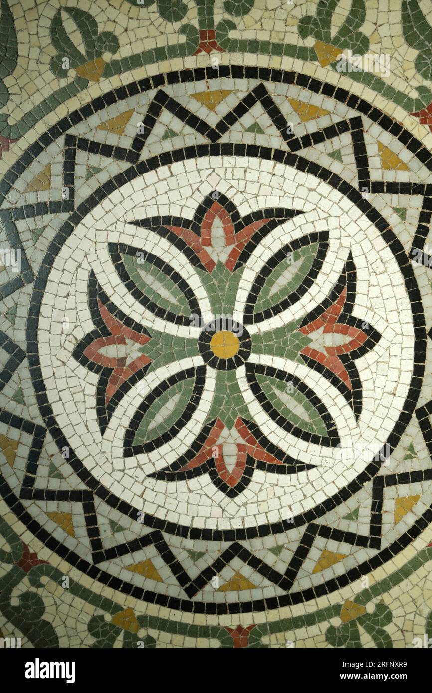 Floor Mosaics in the Cathedral Major Marseille France Stock Photo - Alamy