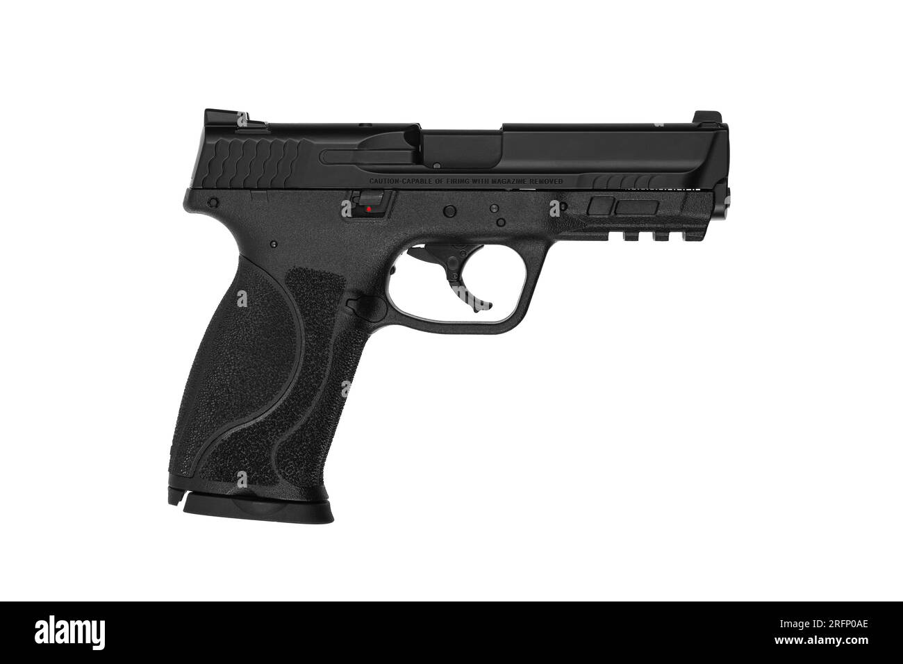 Air gun. Modern pneumatic weapon for air soft, sports and entertainment ...