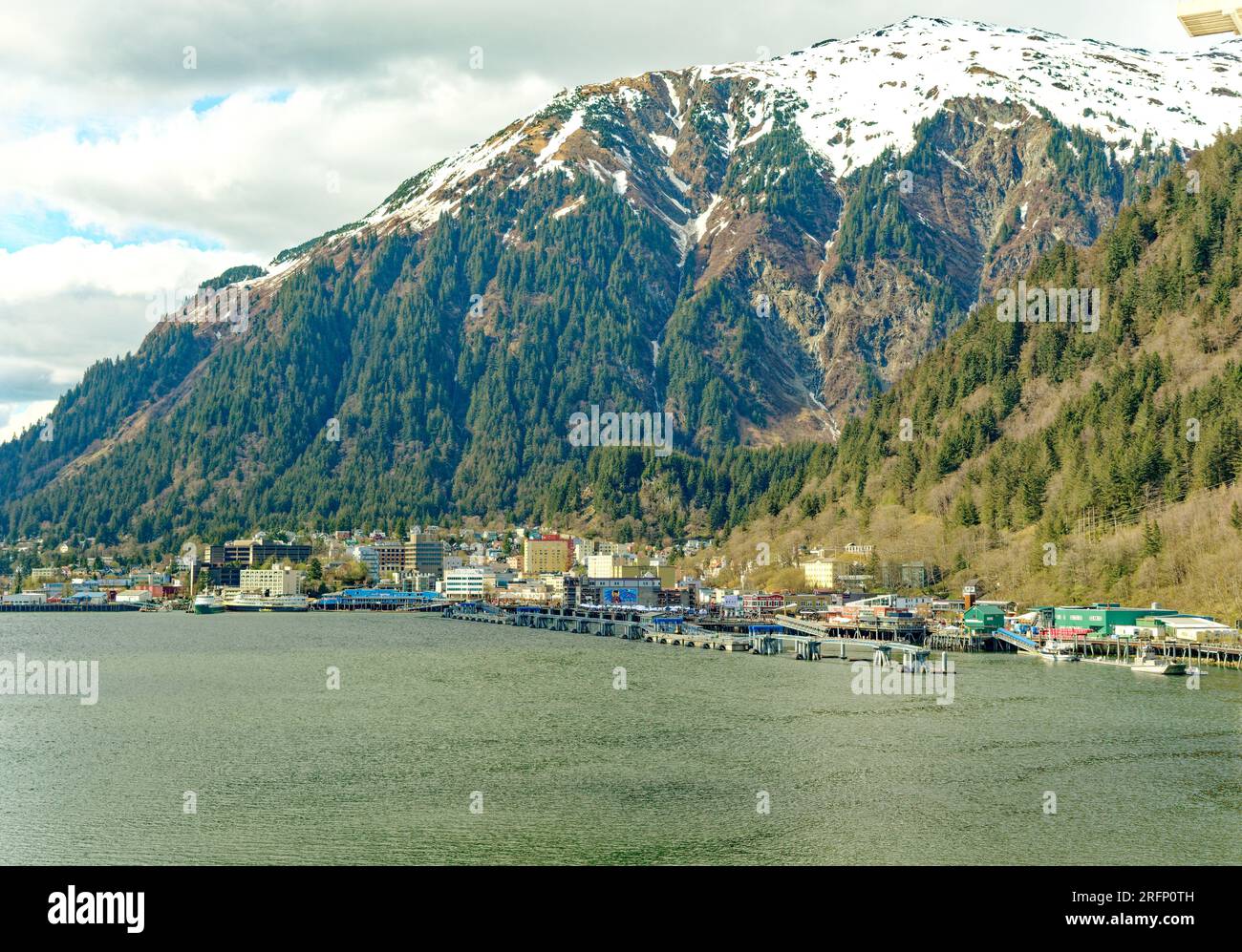 JUNEAU, ALASKA- May 6, 2023: The City of Juneau is the capital city of ...