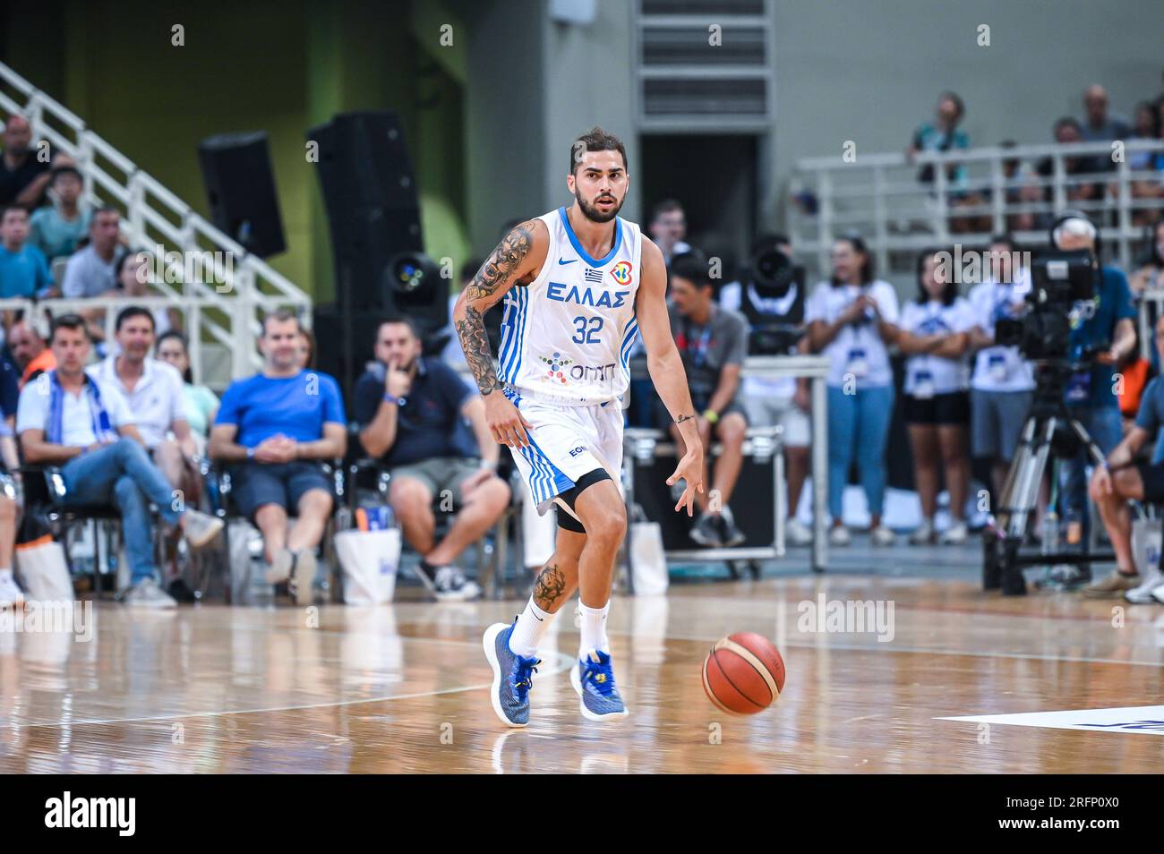 Athens, Greece. 04th Aug, 2023. 32 VASSILIS TOLIOPOULOS of Greece ...