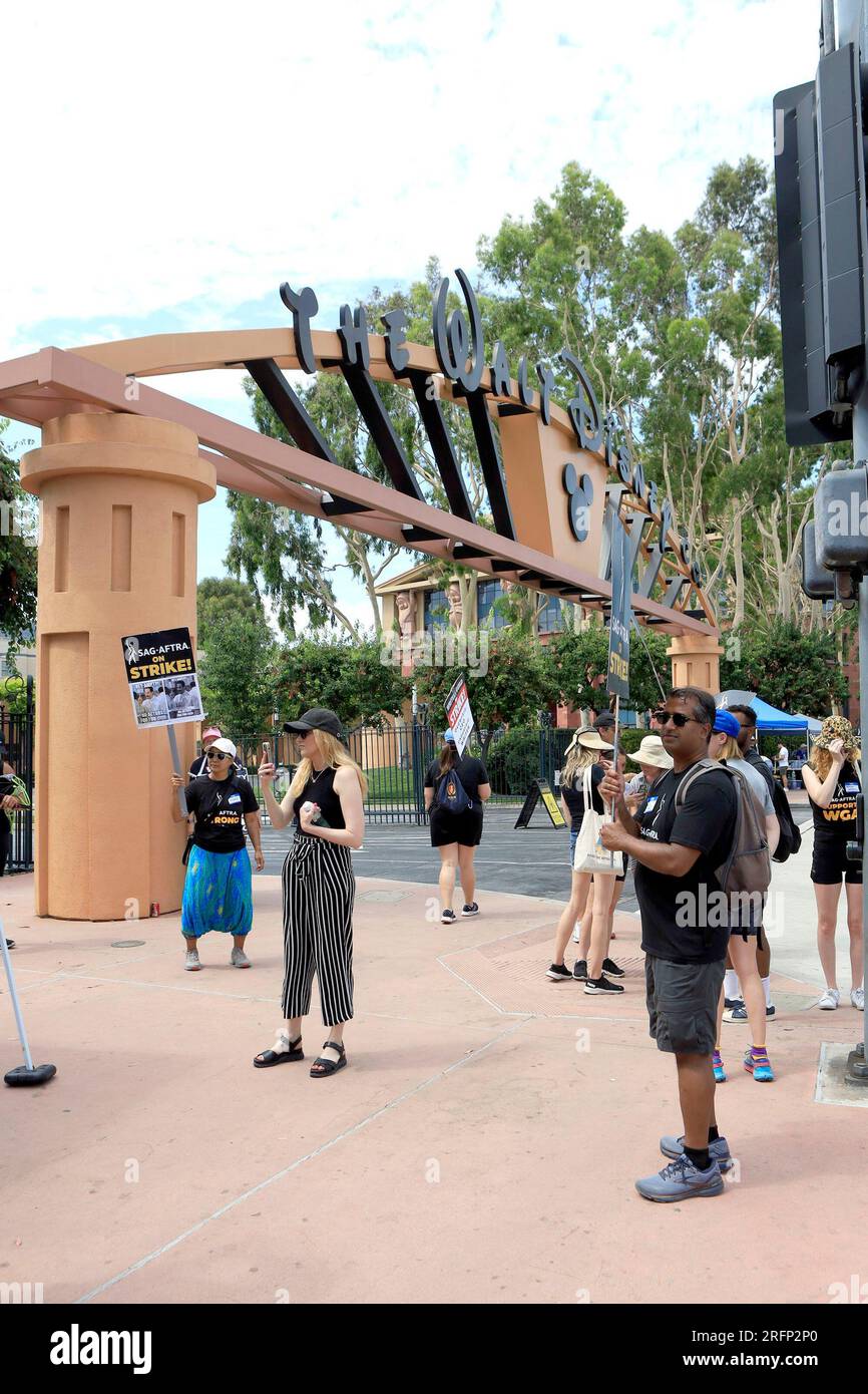 Los Angeles, CA. 1st Aug, 2023. Disney in attendance for SAG-AFTRA and ...