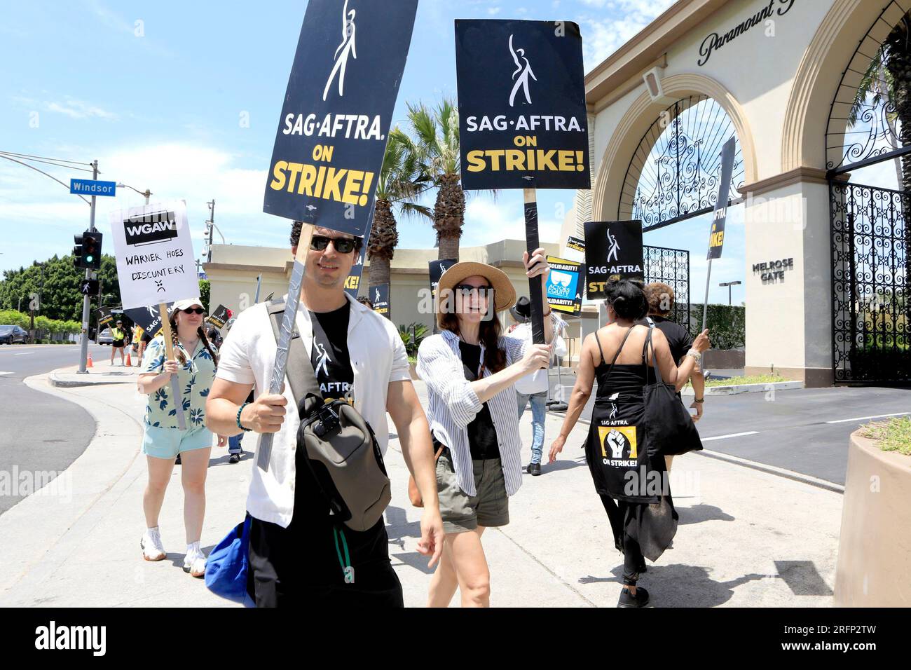 Los Angeles, CA. 1st Aug, 2023. Paramount in attendance for SAG-AFTRA ...