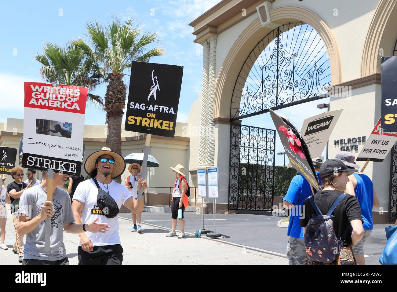Los Angeles, CA. 1st Aug, 2023. Paramount in attendance for SAG-AFTRA ...