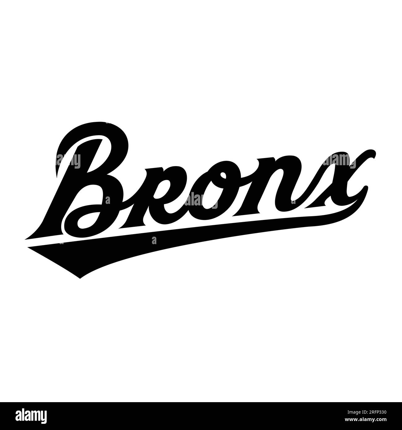 Bronx lettering design. Bronx, NYC, typography design. Vector and ...