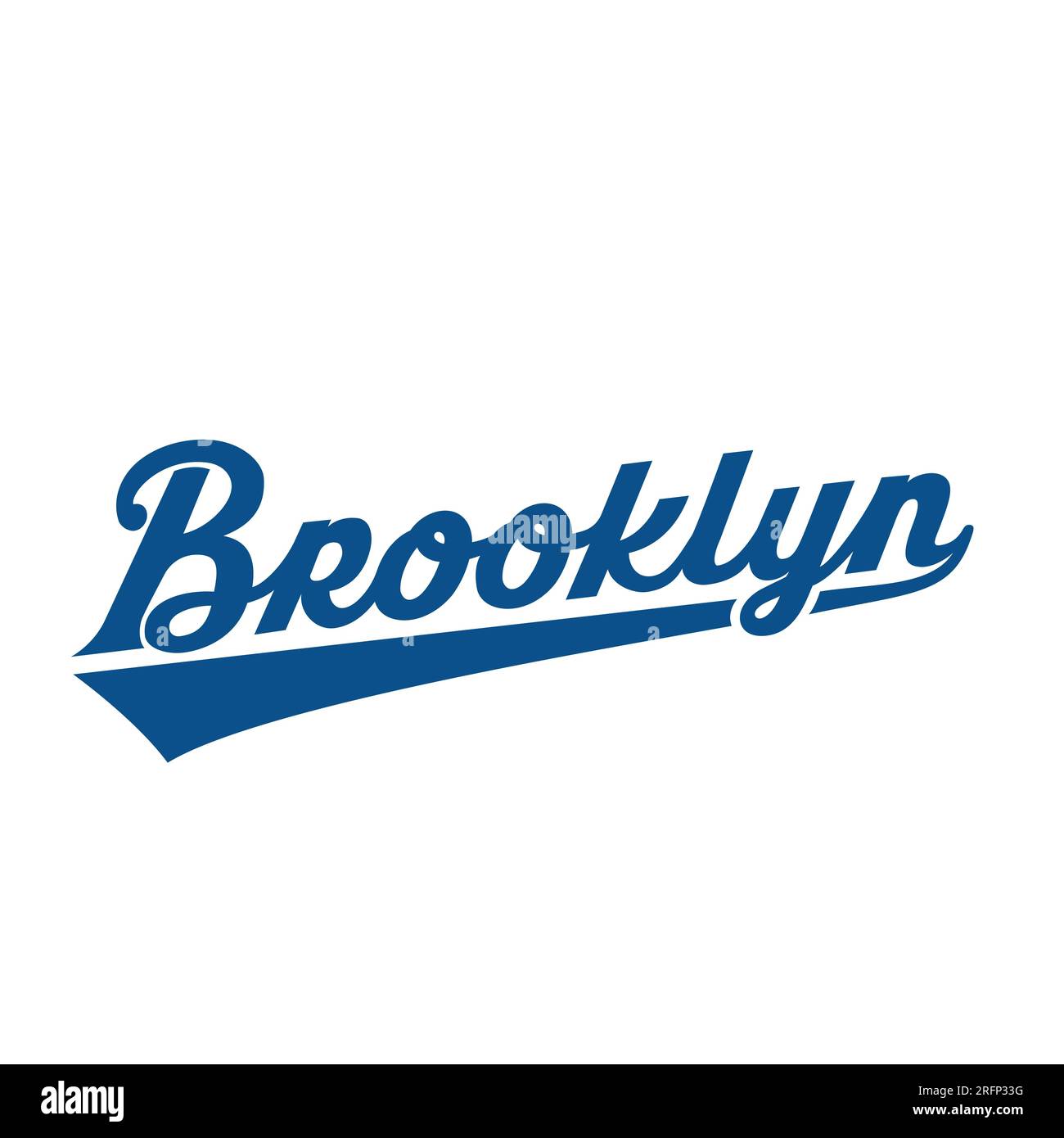 Brooklyn lettering design. Brooklyn, New York city, typography design ...