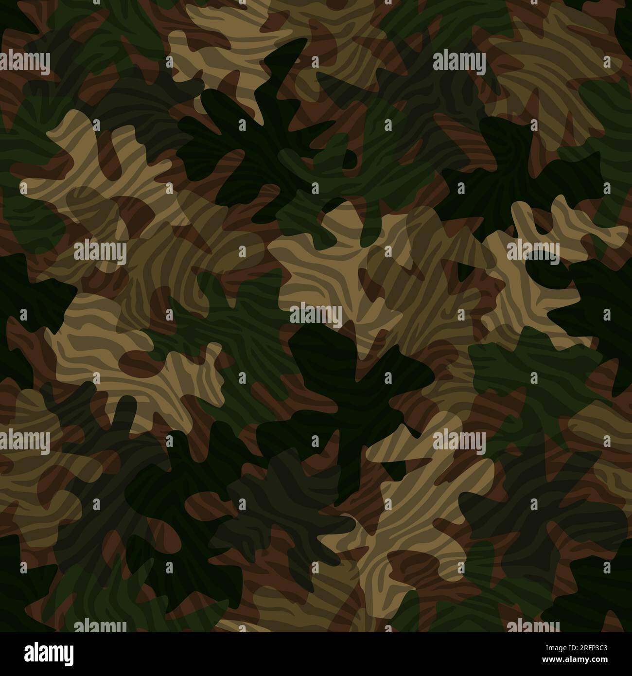 Camouflage seamless pattern background masking camo repeat print Stock ...