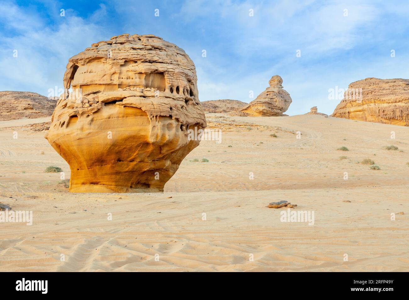 Desert erosion formations near Al Ula, Saudi Arabia Stock Photo - Alamy