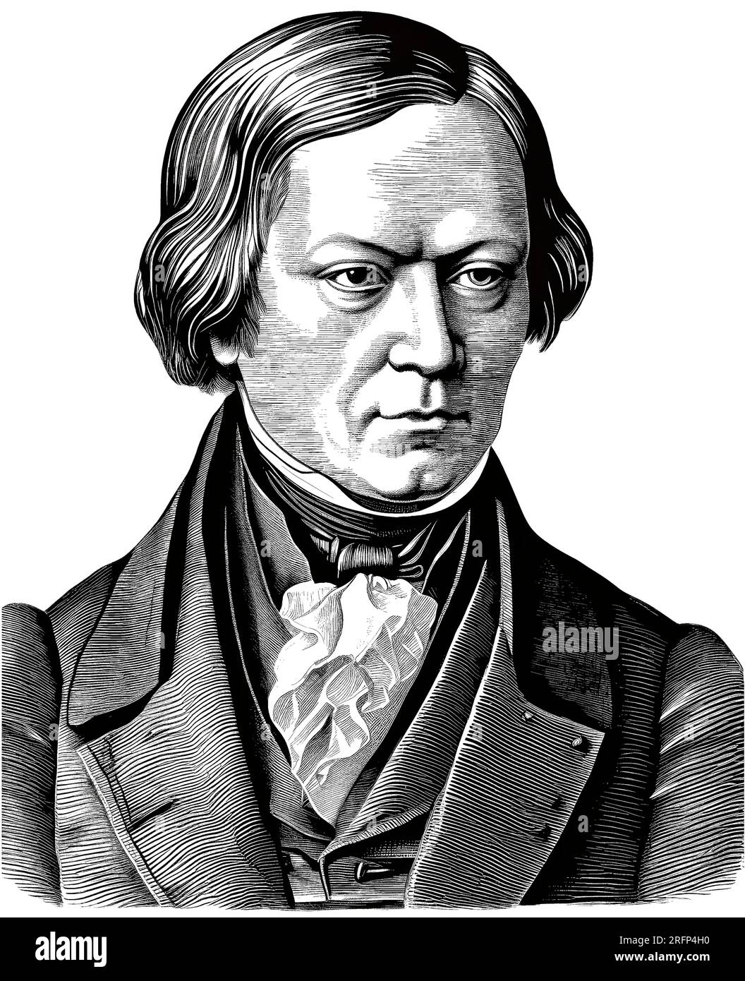 Concert master portrait Stock Vector Images - Alamy