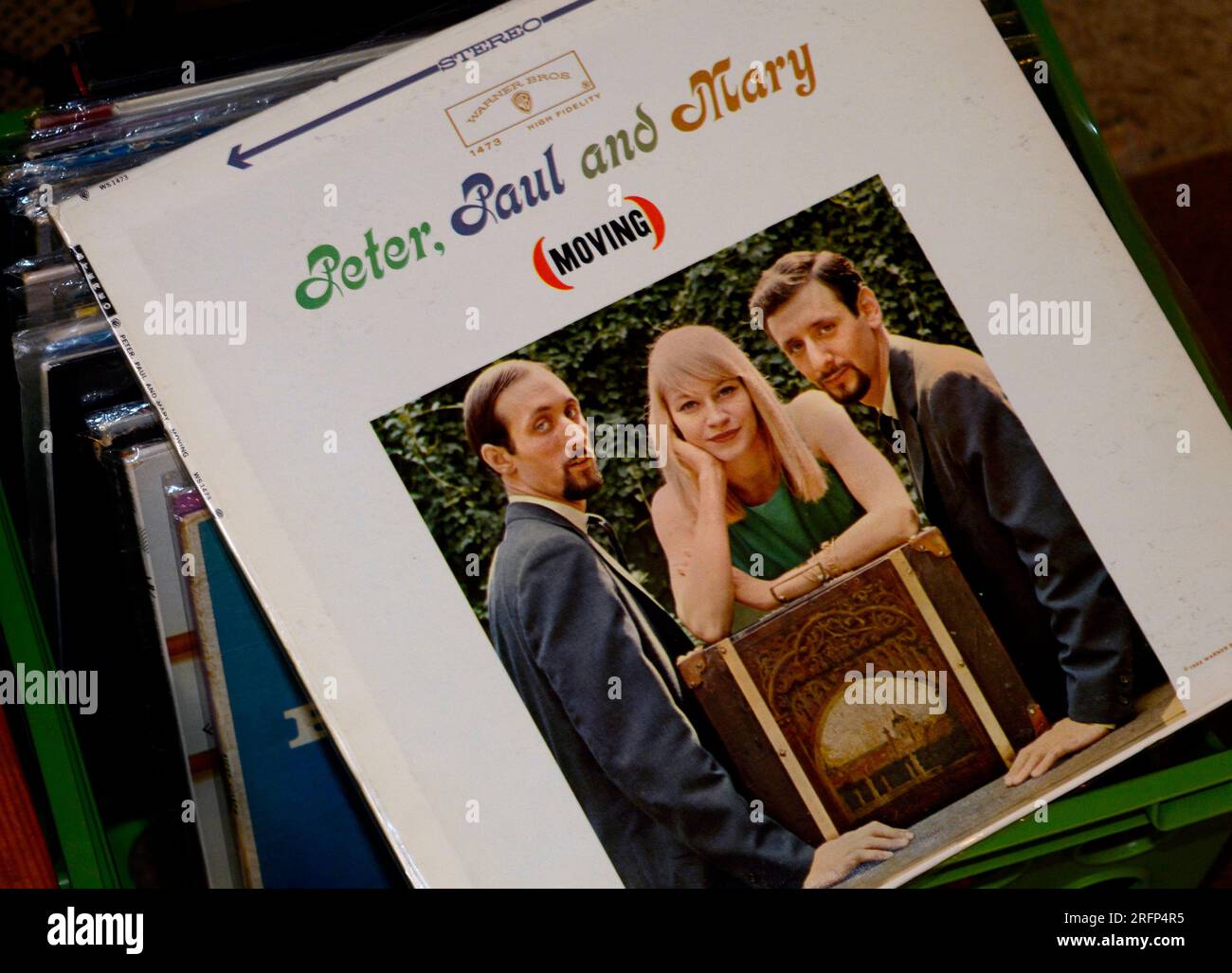 1970s record shop hi-res stock photography and images - Alamy