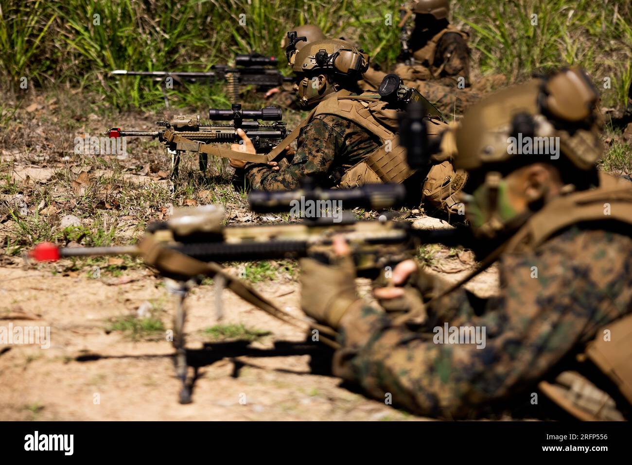 U.S. Marines with India Co., 3rd Battalion, 1st Marine Regiment ...