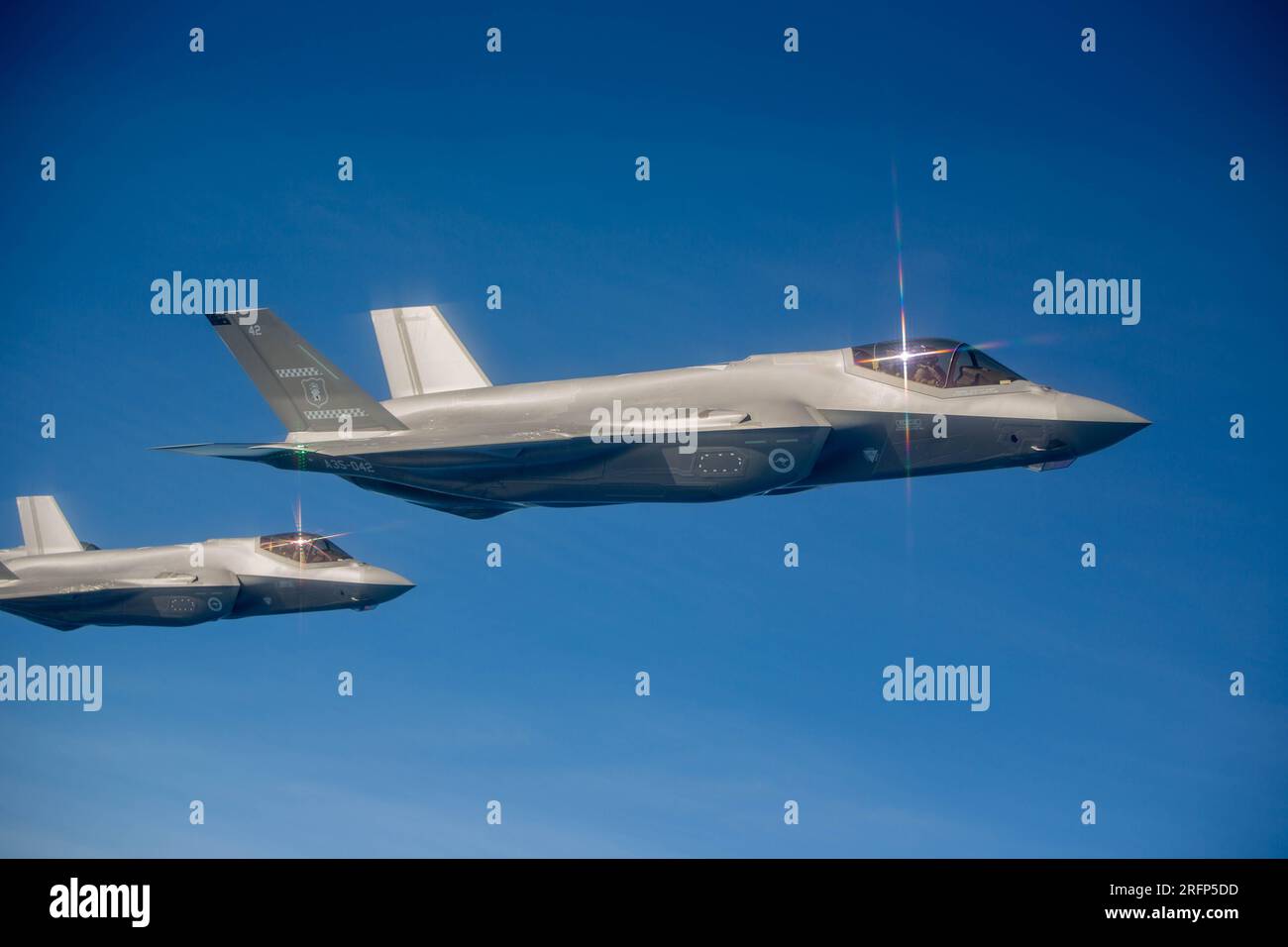 Royal Australian Air Force (RAAF) F-35A Lightning IIs, assigned to the ...