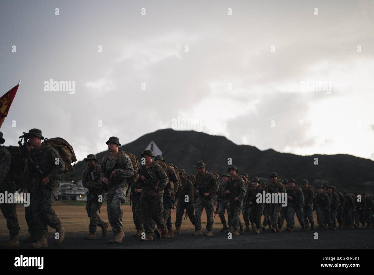 U.S. Marines with 3d Marine Littoral Regiment, 3d Marine Division ...