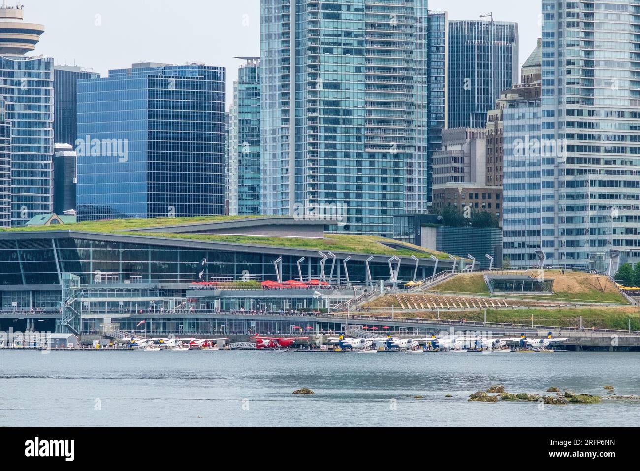 Float plane terminal located on the Vancouver waterfront. The building ...