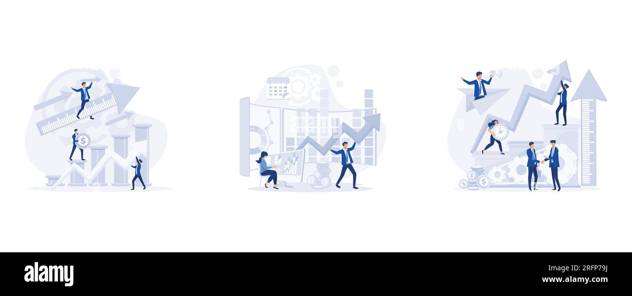 Team collaboration graphic technology Cut Out Stock Images & Pictures ...