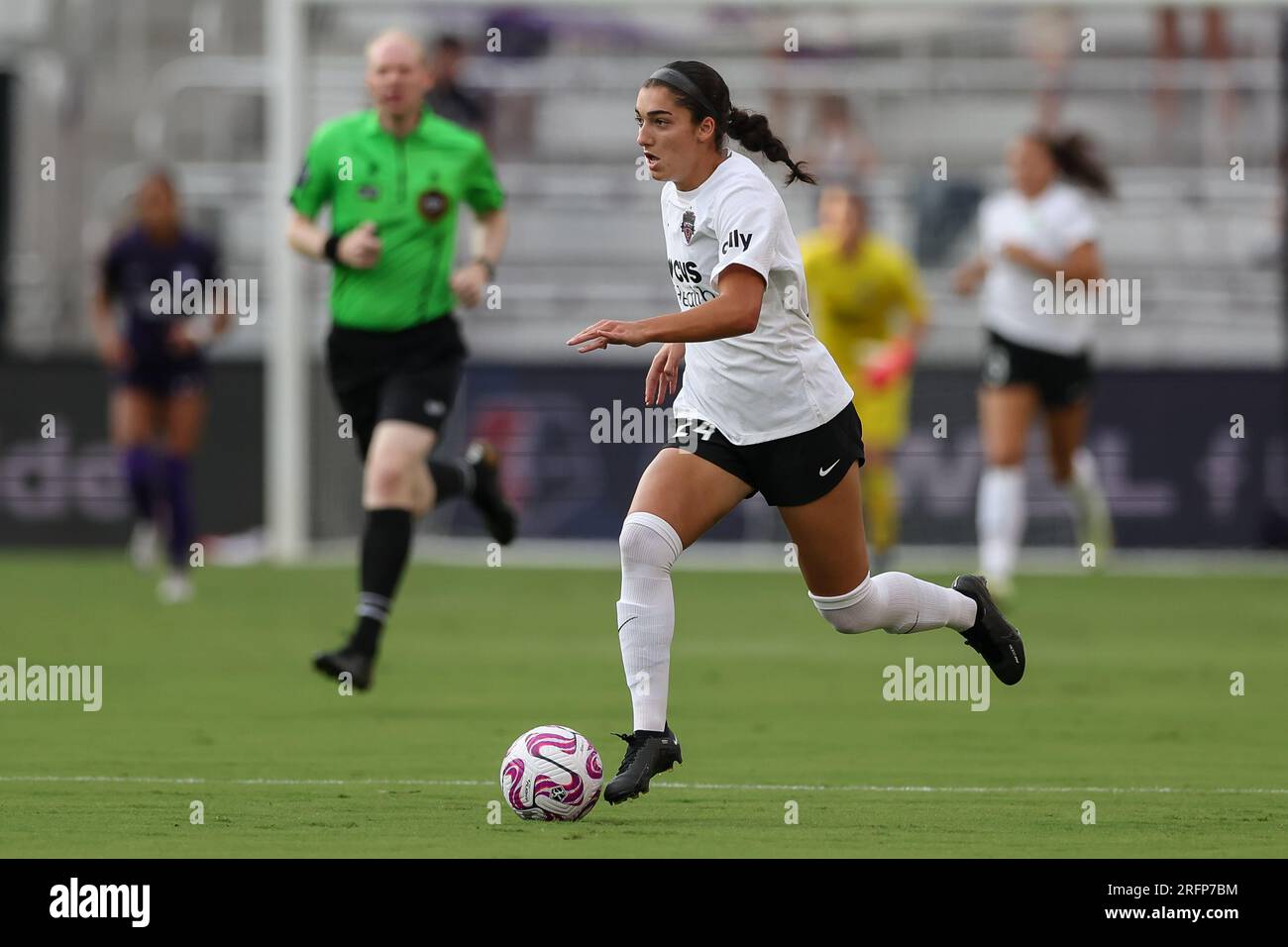 Orlando, Florida, USA. 4th Aug, 2023. Washington Spirit forward LENA ...