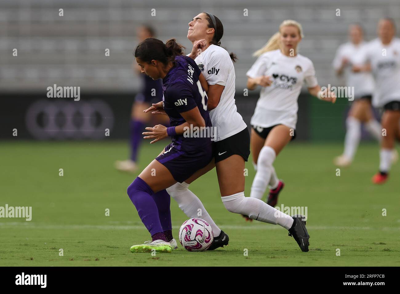 Orlando, Florida, USA. 4th Aug, 2023. Washington Spirit forward LENA ...