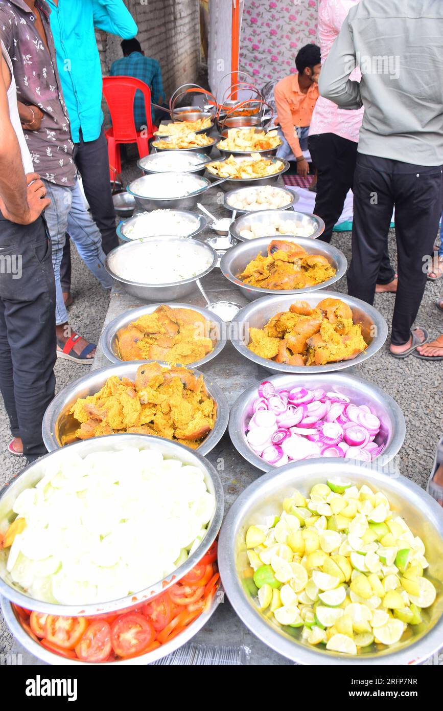 sweets for indian hindu marriage, gulab jamun, cashew katli and snacks ...
