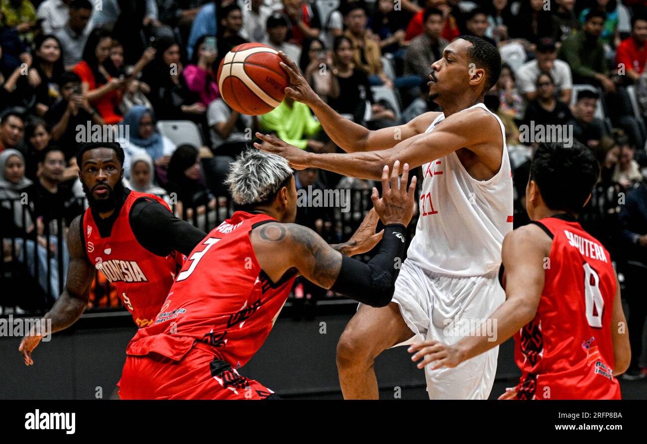 Jakarta. 4th Aug, 2023. Rashed Naser Alzaabi (C) of the United Arab ...