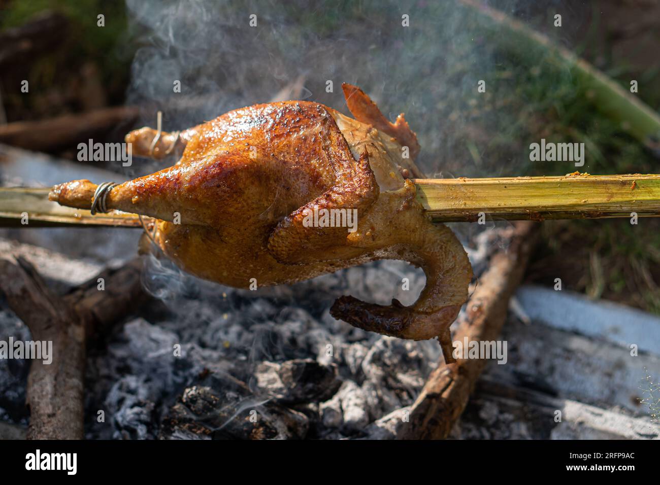 Spit roasted hi-res stock photography and images - Alamy